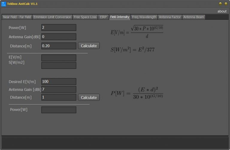 Tekbox Digital Solutions | Free Antenna Calculator